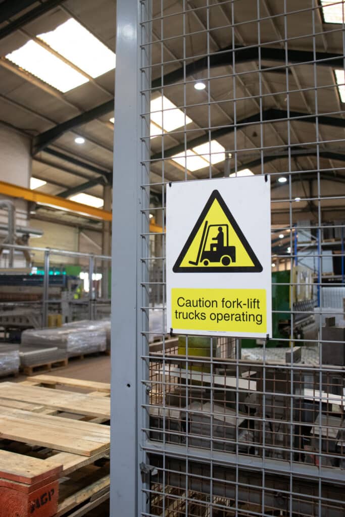 Warehouse Safety Signs