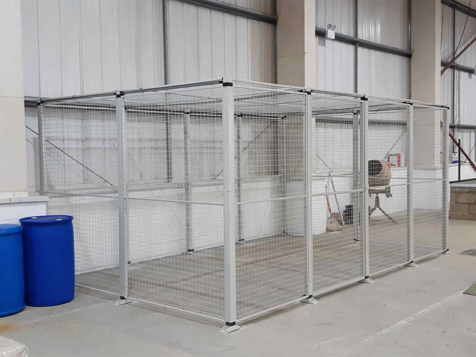 Security Cage & Mesh Partition - Qube Total Solutions Ltd